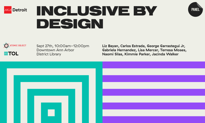 AIGA Toledo/AIGA Detroit cosponsor Ann Arbor event